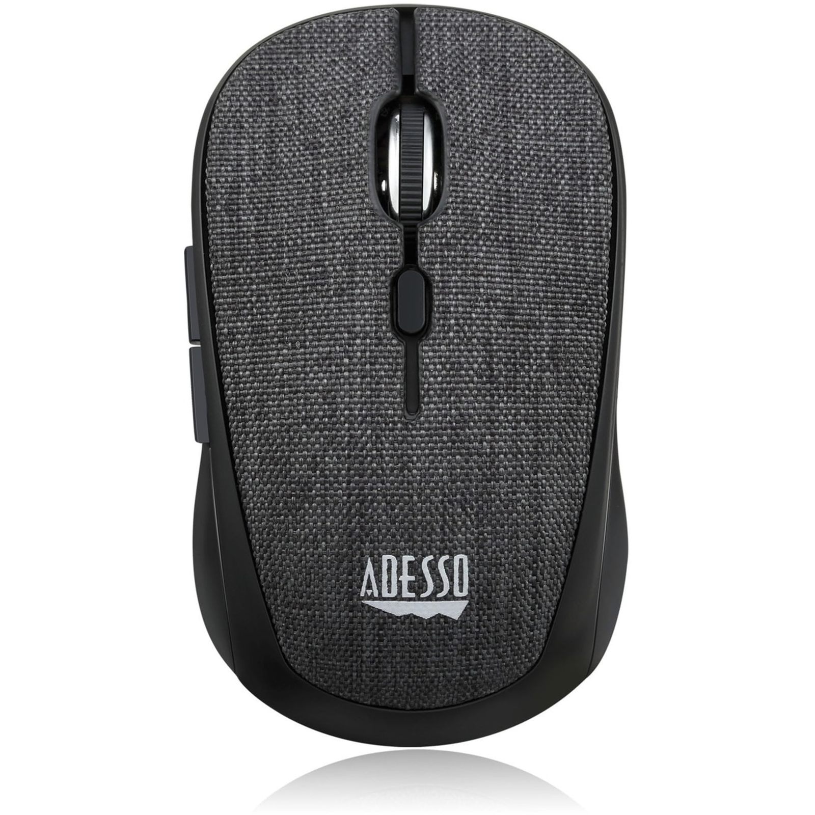 Adesso iMouse S80 2.4Ghz Fabric Wireless Red Fabric Mini Optical Mouse ...