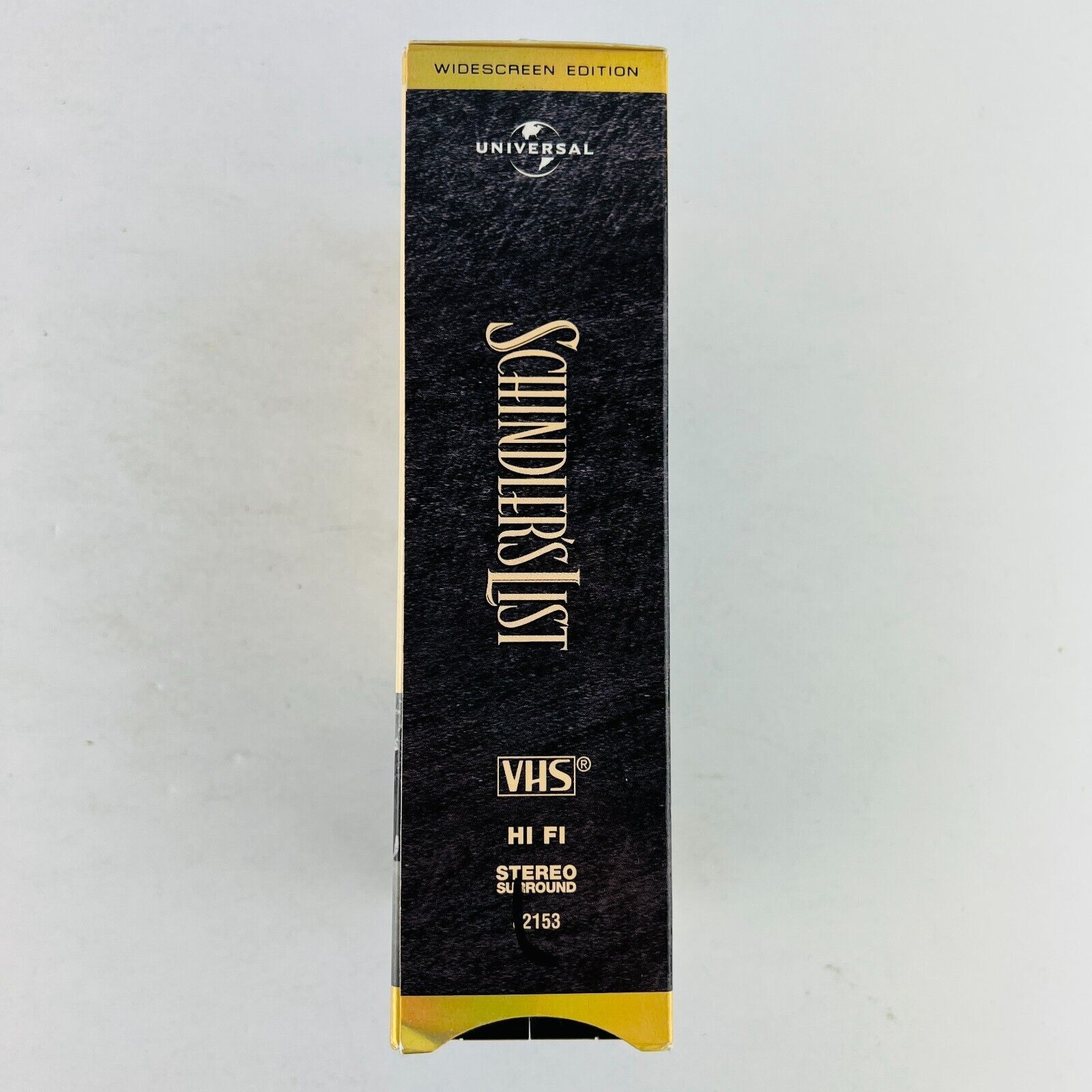 Schindler's List Widescreen Edition VHS Video Tape Liam Neeson, Ralph ...