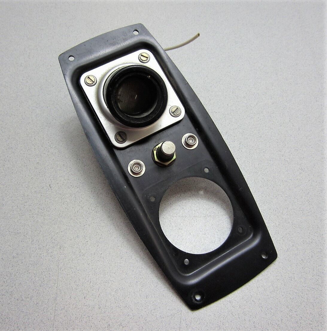 Aircraft Cabin Eyeball Light Vent Panel w/ Dimmer Black - Parts