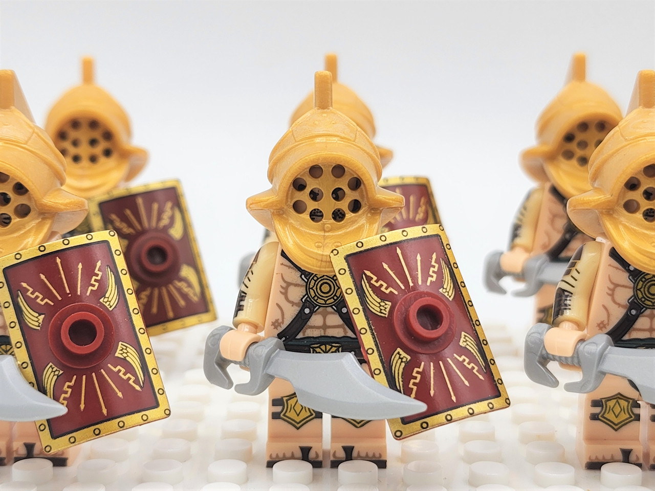 Ancient Roman Gladiator & Centurion 11 Custom Minifigures for ...