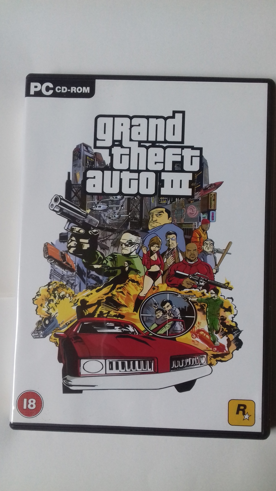 Grand Theft Auto III PC CD-ROM - Video Games