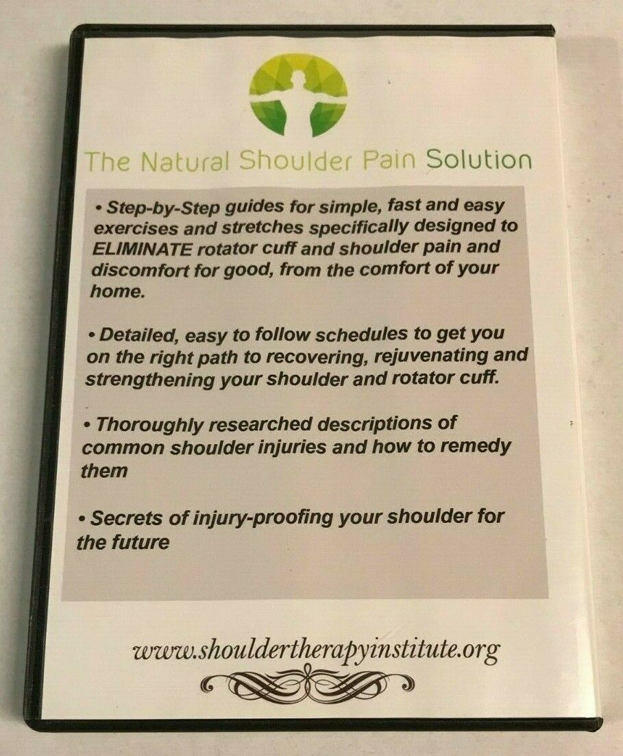 The Natural Shoulder Pain Solution DVD Set Shoulder Therapy Institute ...