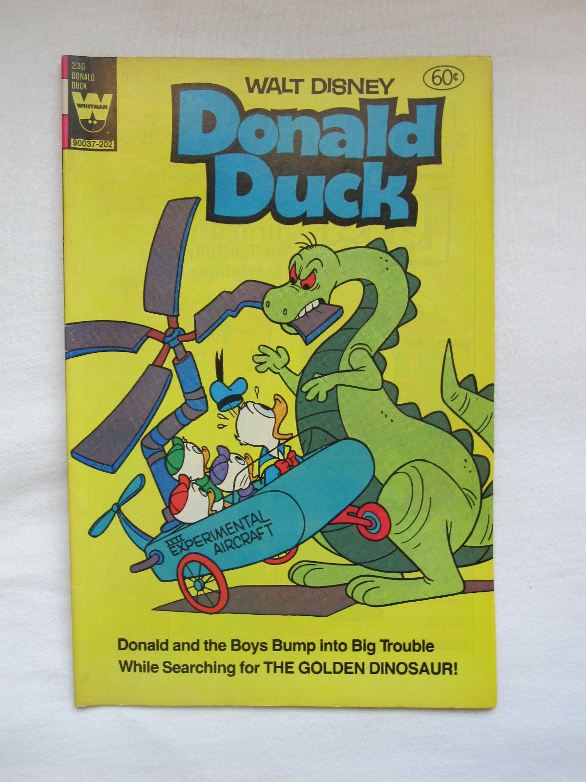 1981 Whitman Comic Book: Donald Duck #236 - Cartoon Character