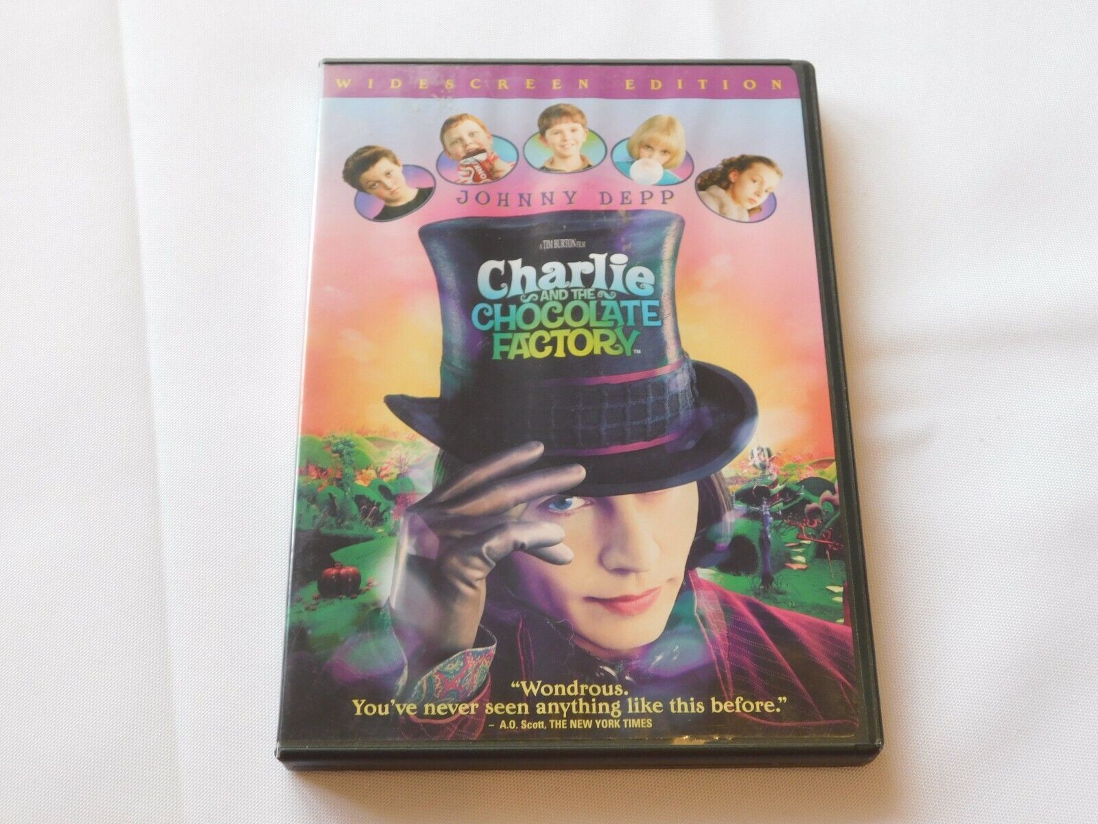 Charlie and the Chocolate Factory DVD 2005 Widescreen Edition Rated PG ...