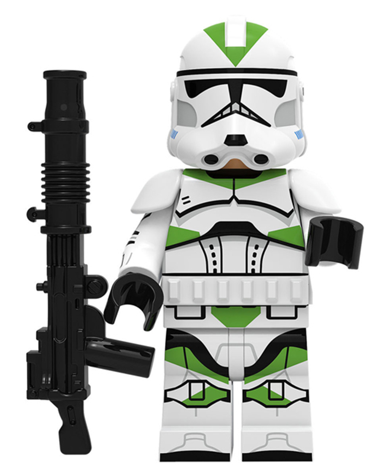 1pcs 442th Clone Trooper Star War Custom Minifigure Building Blocks ...