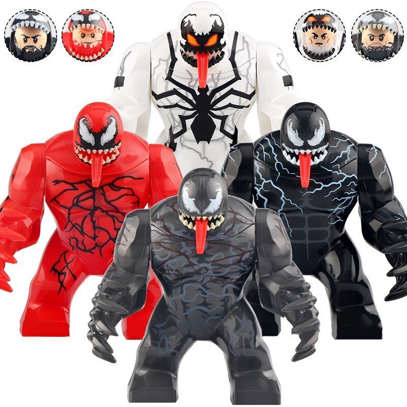 4pcs Large Venom Let There Be Carnage Anti-Venom Riot Symbiote ...