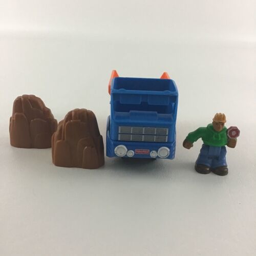 Fisher Price GeoTrax Rail & Road System Lift N Load Dump Mini Action ...