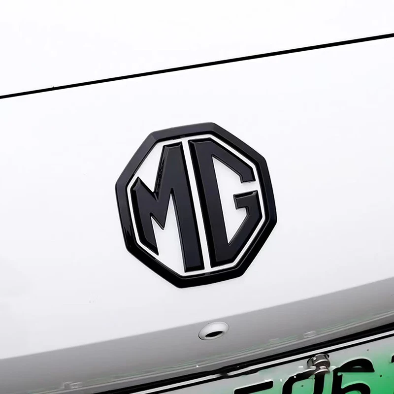 MG MG4 MG 4 MULAN Electric ABS Black Logo Car Emblem Styling Plastic ...