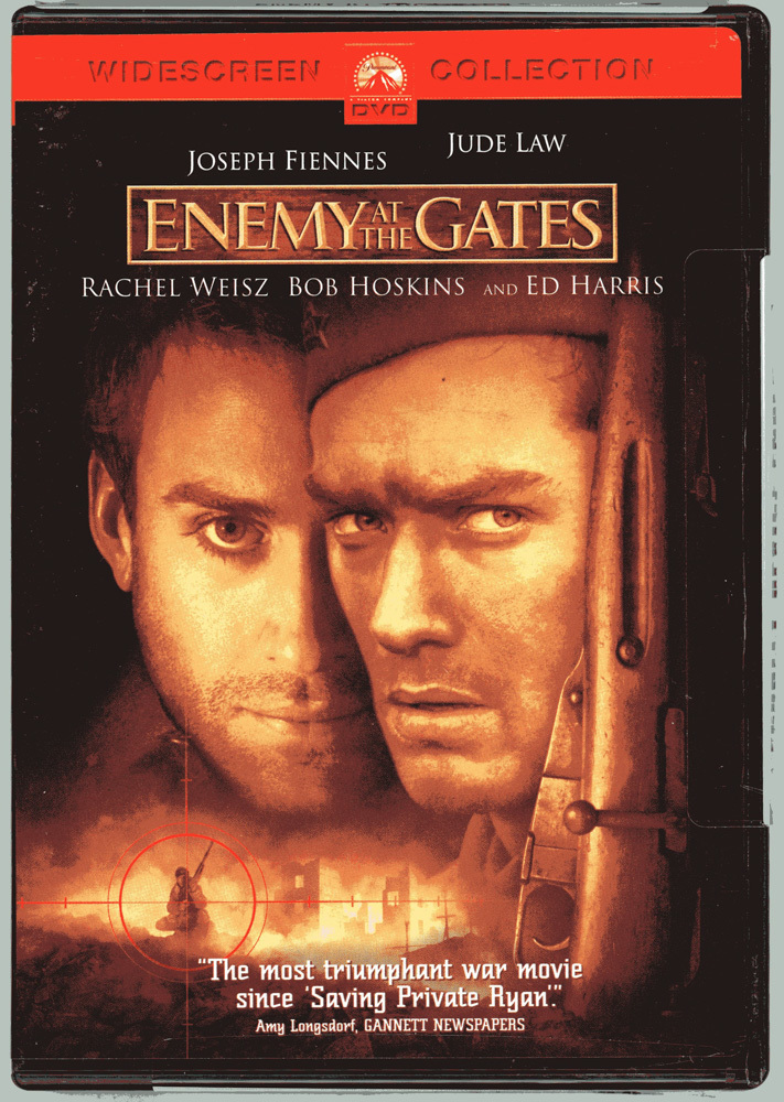 DVD Enemy at the Gates Joseph Fiennes Jude Law Stalingrad WWII Wide ...