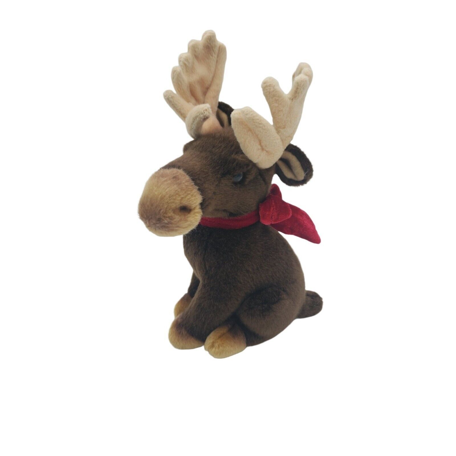 Russ Stuffed Animal Moose 11 Inch Brown Plush Zoo Animal Kids Toy Gift ...