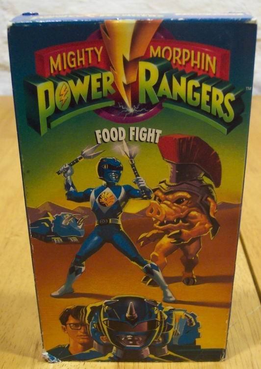 Mighty Morphin Power Rangers Food Fight Vhs and similar items