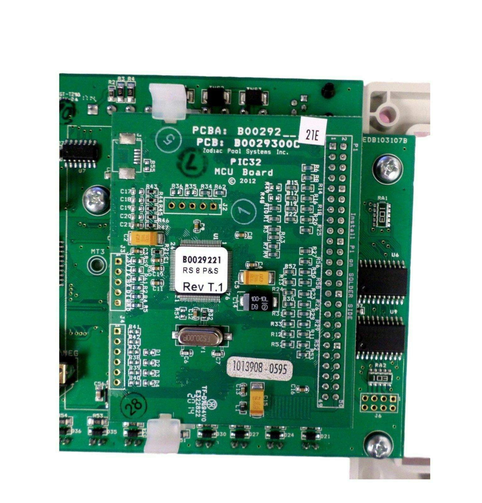 Jandy Zodiac RS8 P&S with CPU Power Center Board R0468501 REV T.1 - NEW ...