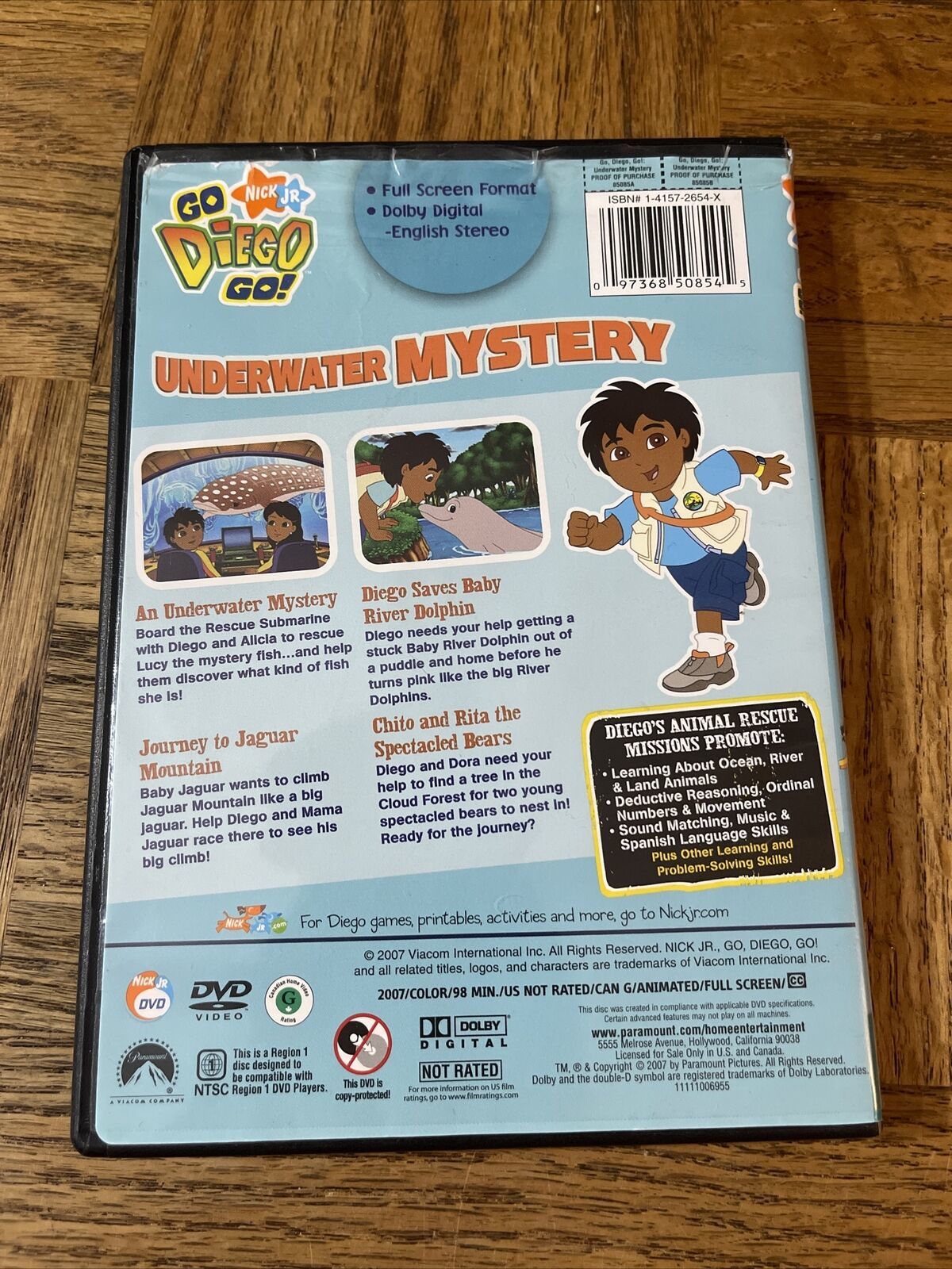 Go Diego Go Underwater Mystery DVD - DVDs & Blu-ray Discs