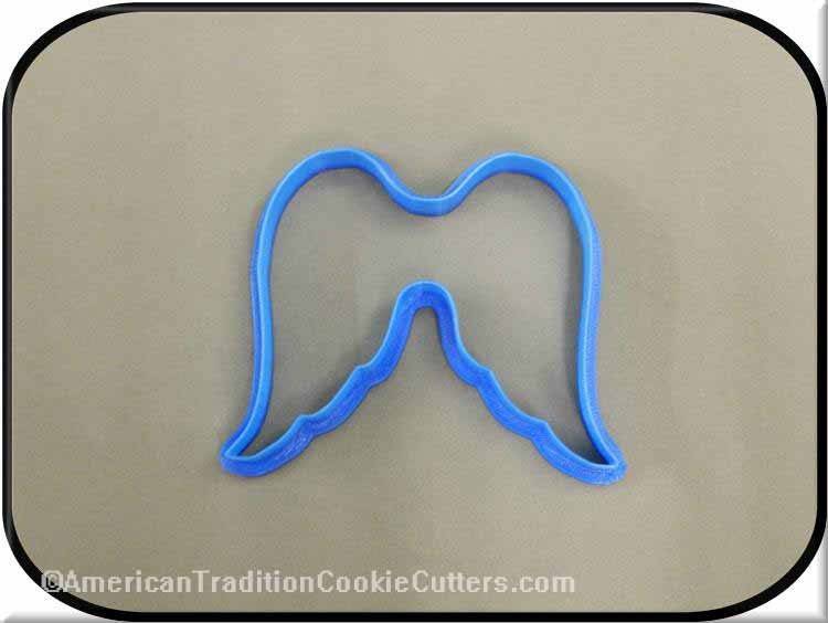 4" Angel Wings 3D Printed Cookie Cutter #P1008 - Cookie Cutters