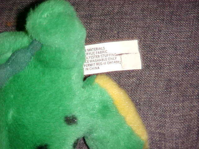 10" Flintstones Hoppy The Hopparoo Plush Toy From 1996 Hanna Barbera ...