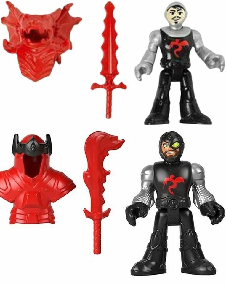 Fisher-Price Imaginext Red Knights And Red Dragon - Imaginext