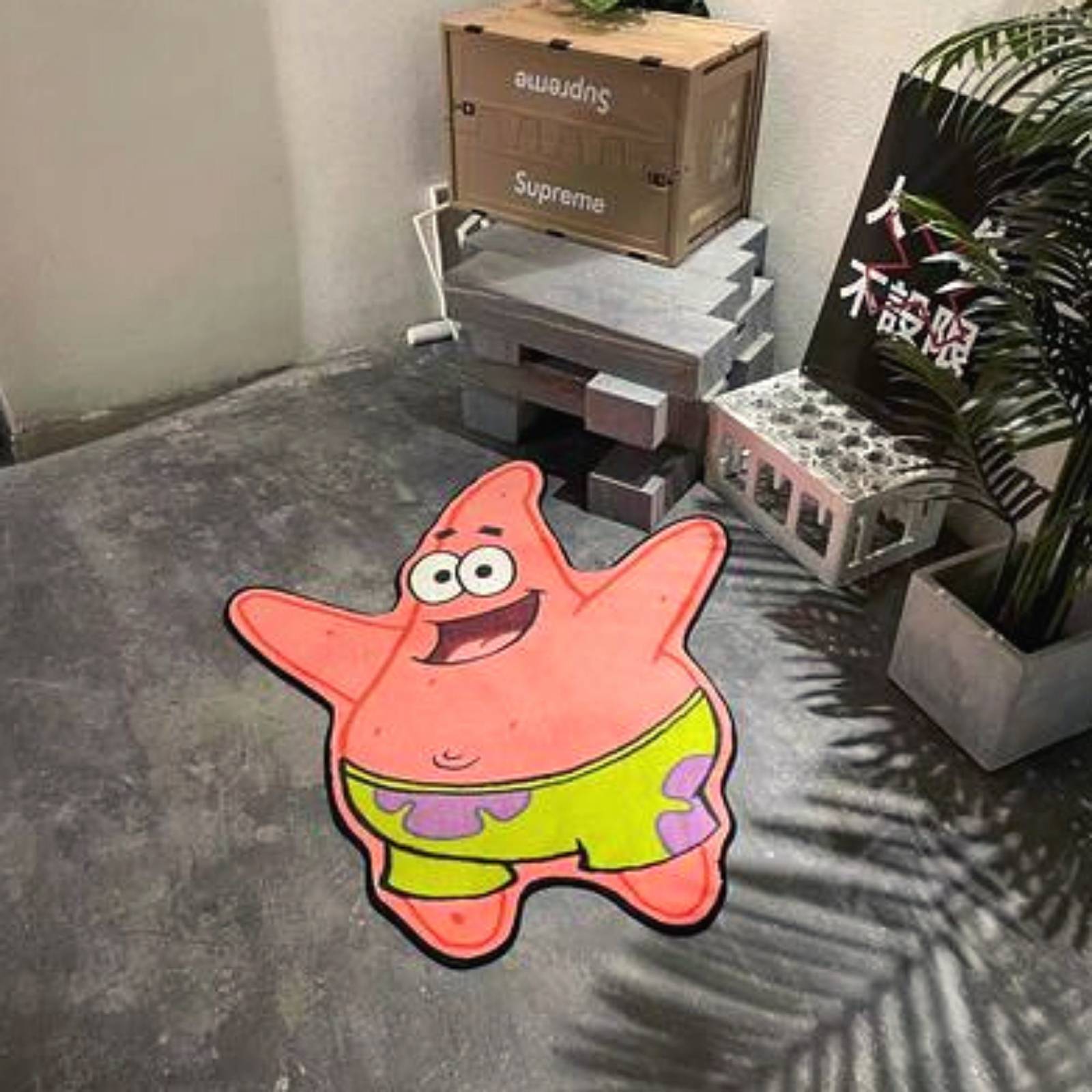 SpongeBob SquarePants rugs, cartoon Anime Patrick Star rugs, kawaii ...