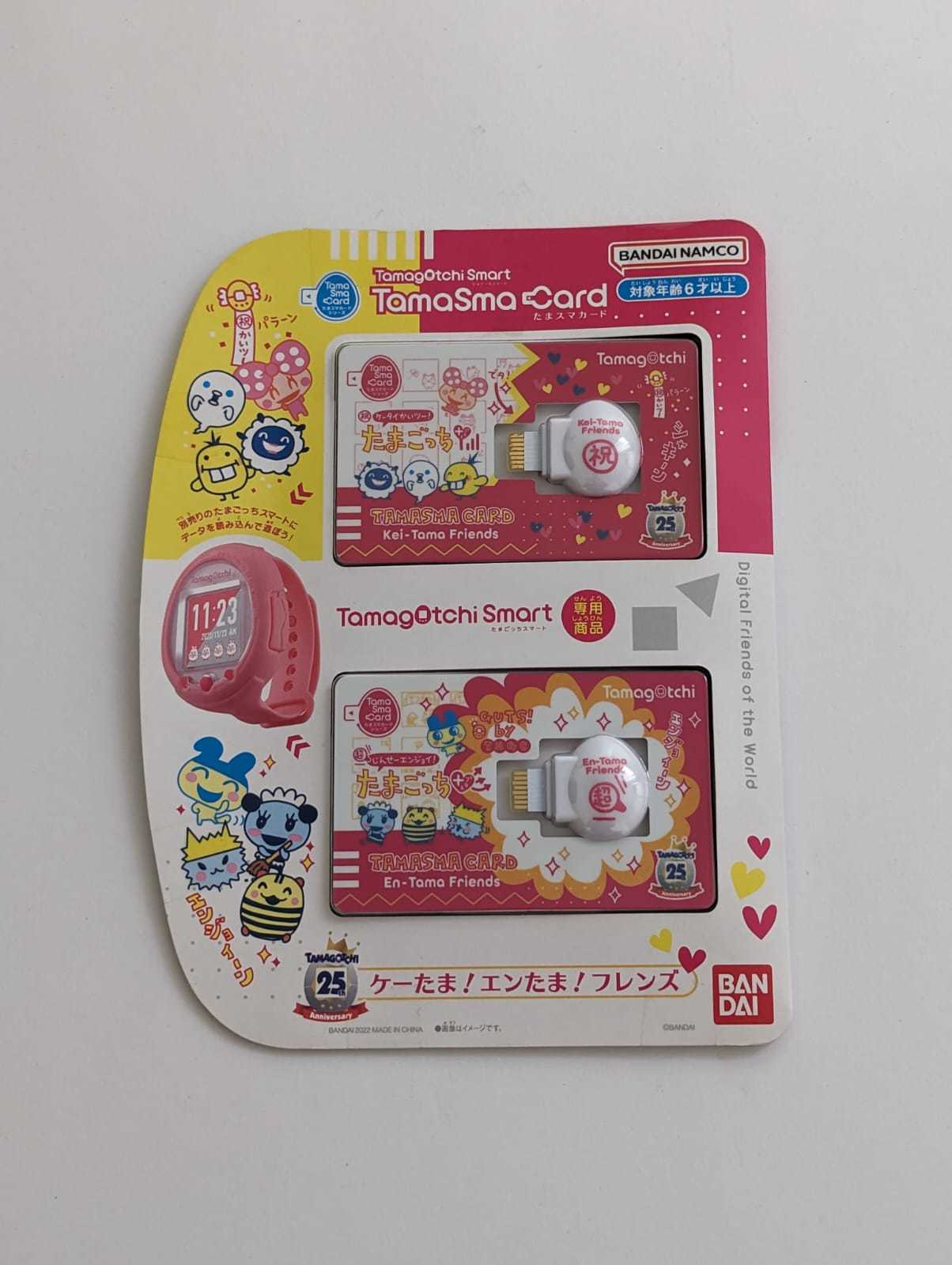 Tamagotchi Smart TamaSma Card KeiTama EnTama Friends 25th Anniversary ...