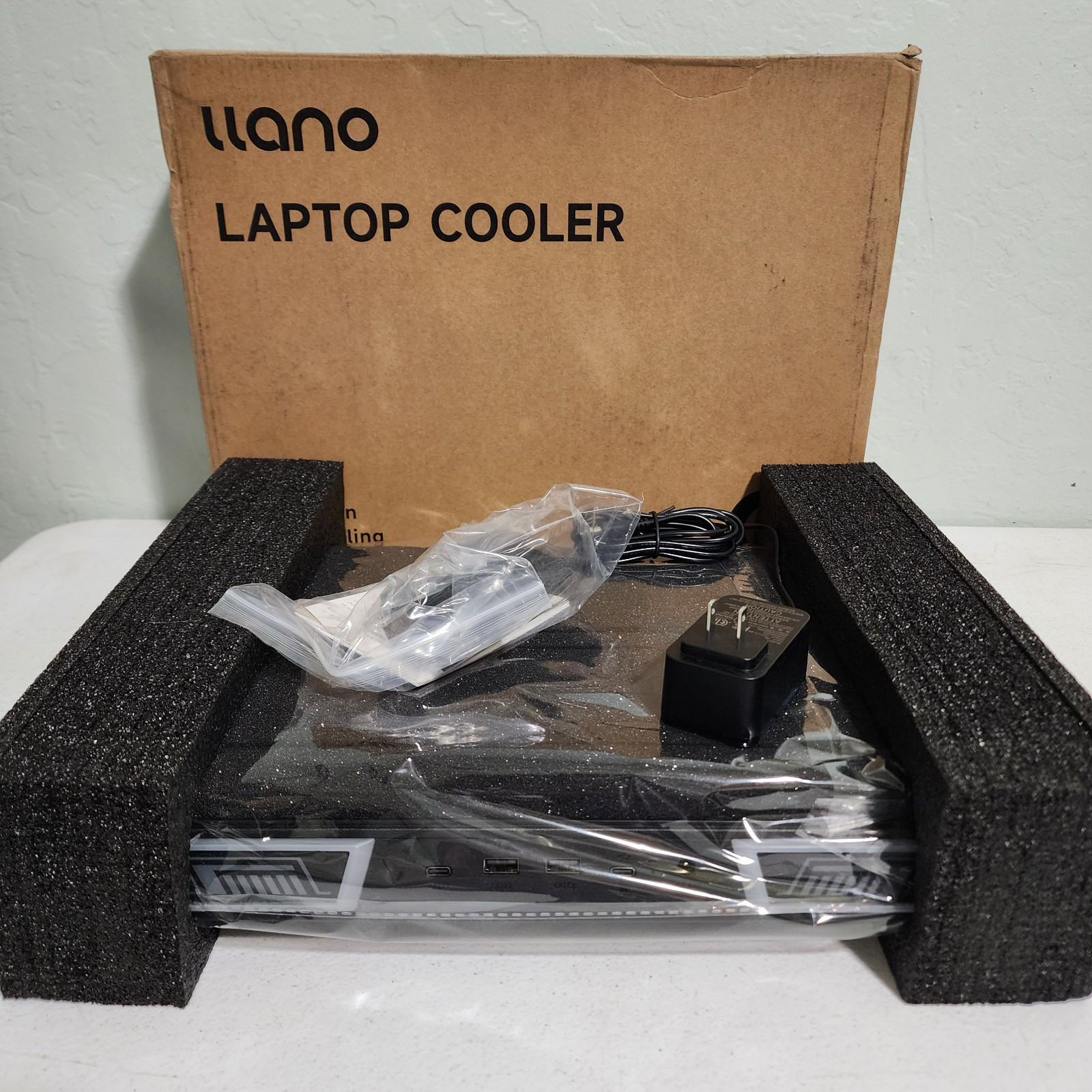 llano V10 Gaming Laptop Cooler, RGB Laptop Cooling Pad Stand Powerful 4 ...