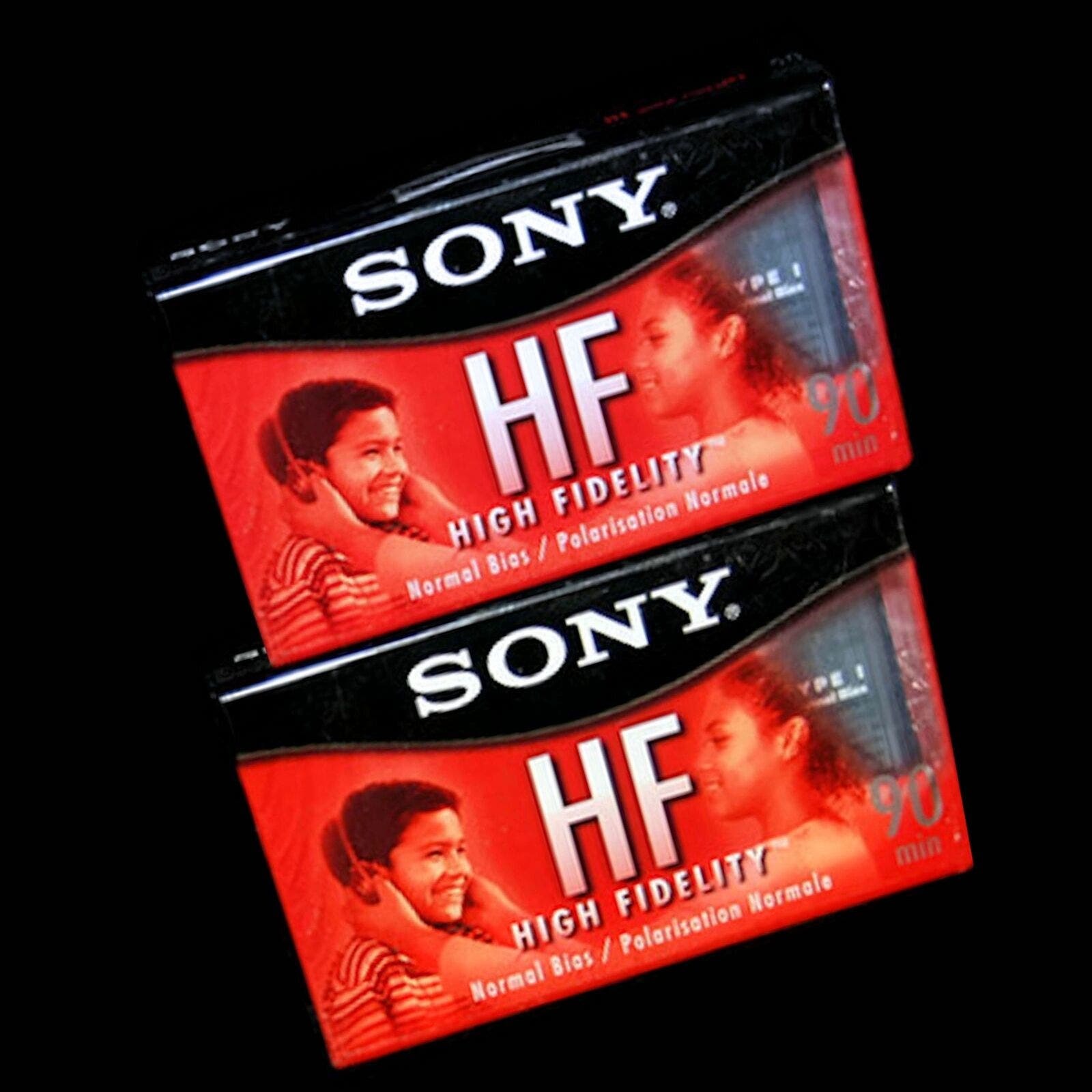 Sony HF 90 Minute Blank Audio Cassettes Tapes High Fidelity Normal Bias ...