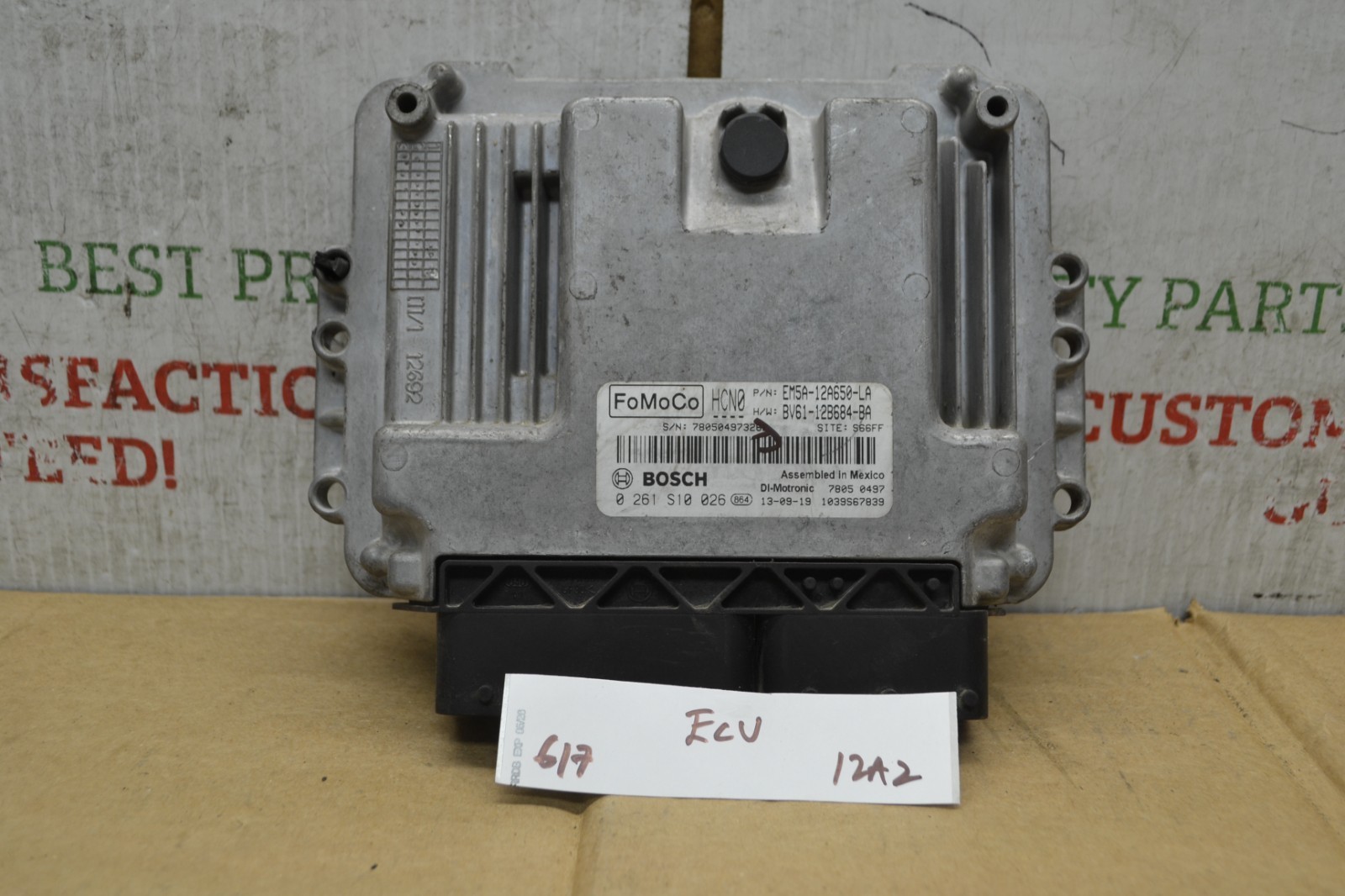 2014 Ford Focus Engine Control Unit ECU EM5A12A650LA Module 617-12A2 ...