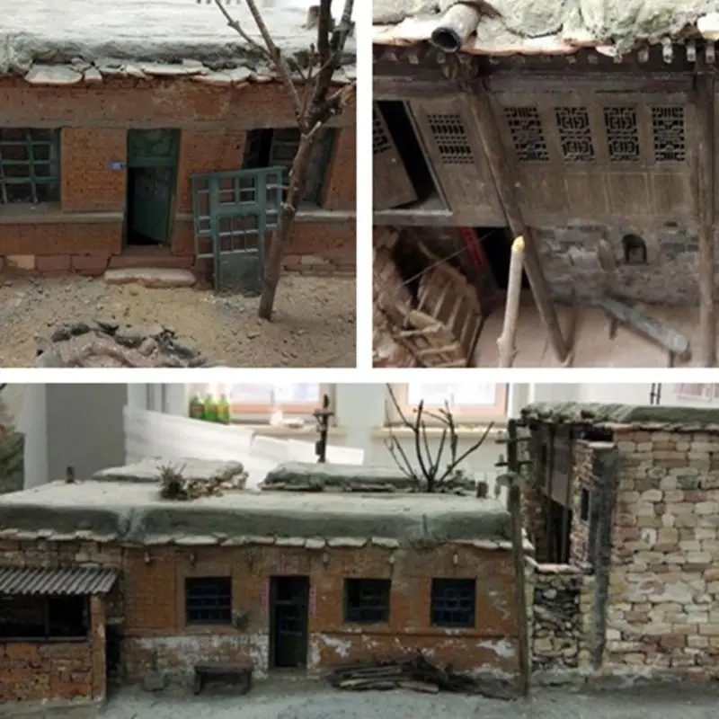 100/80/70 Pc 1/16 1/35 Miniature Brick Tiles Model DIY Sand Table ...