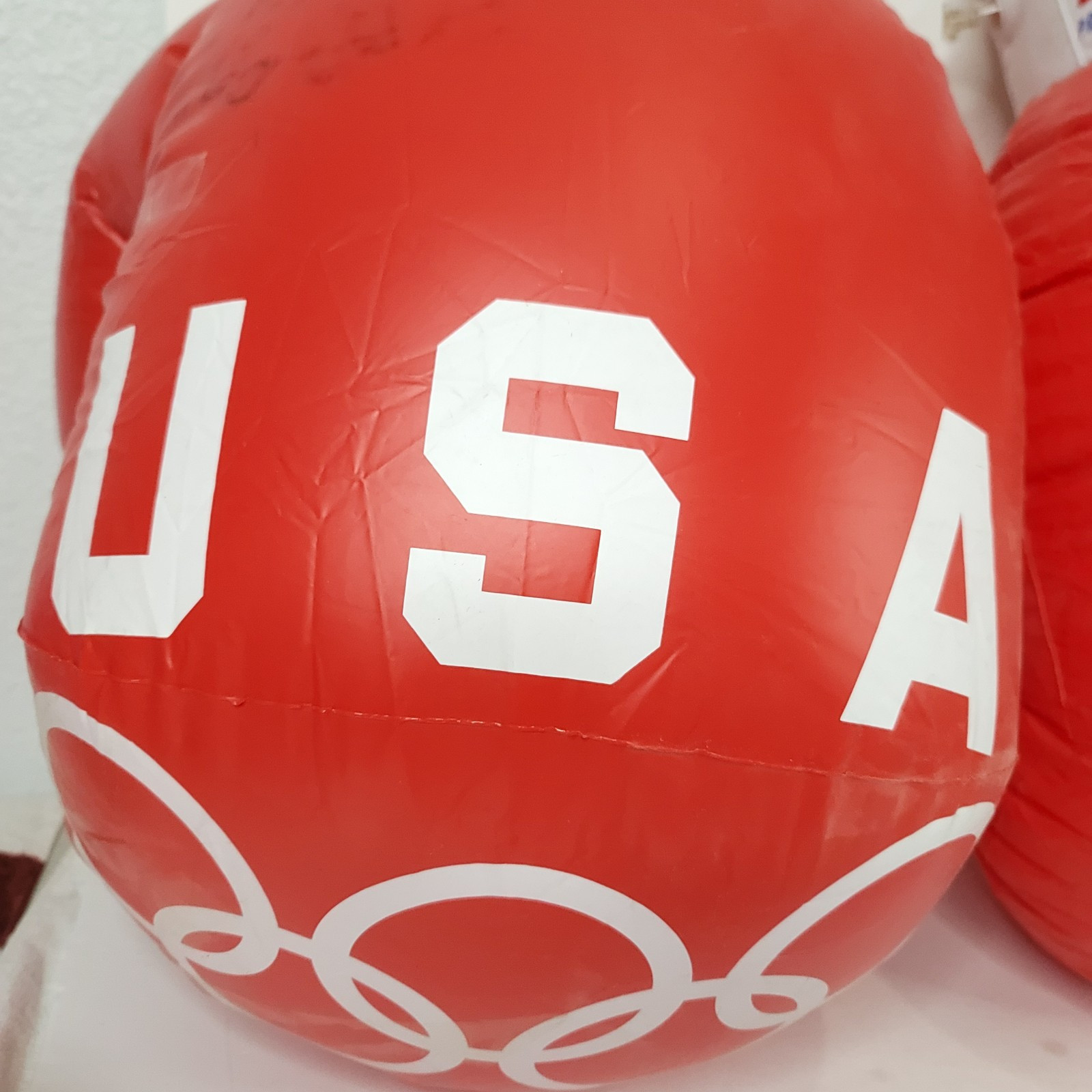Budweiser Inflatable Olympic Boxing Gloves 1996 Bud Beer Man Cave ...