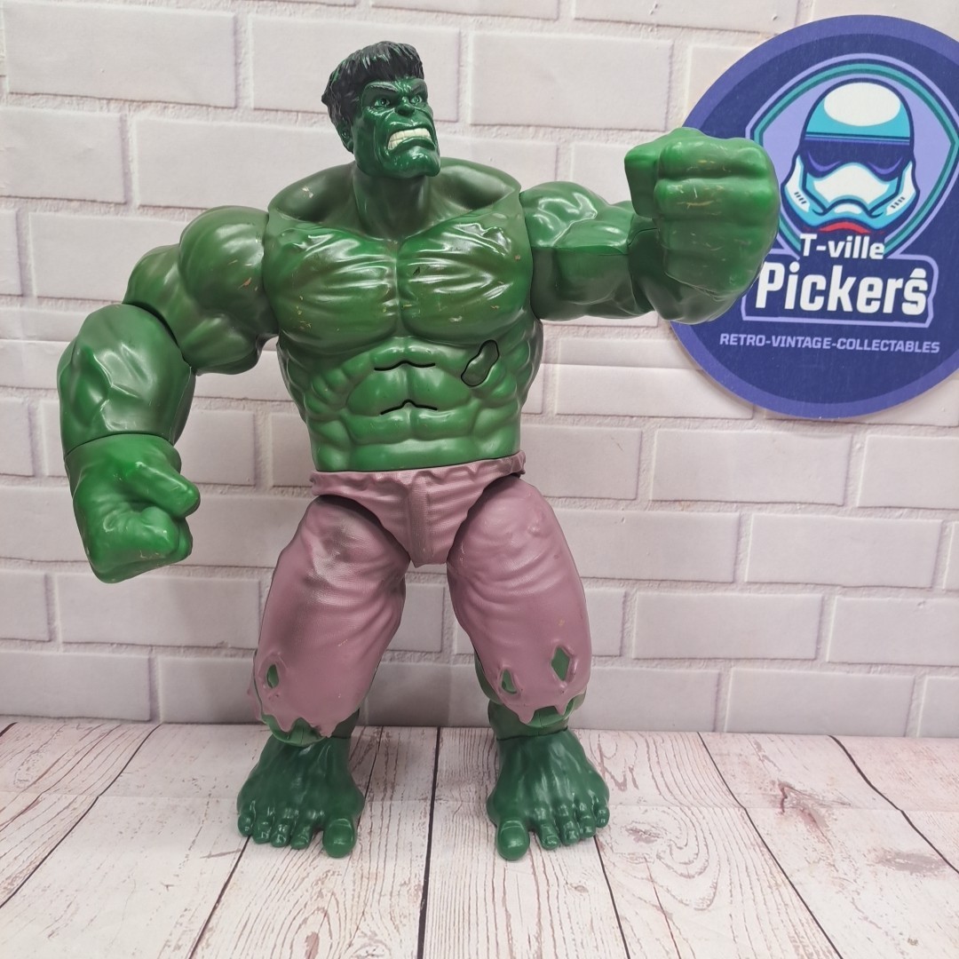 Marvel The Disney Store The Incredible Hulk Talking Action Figure 15 ...