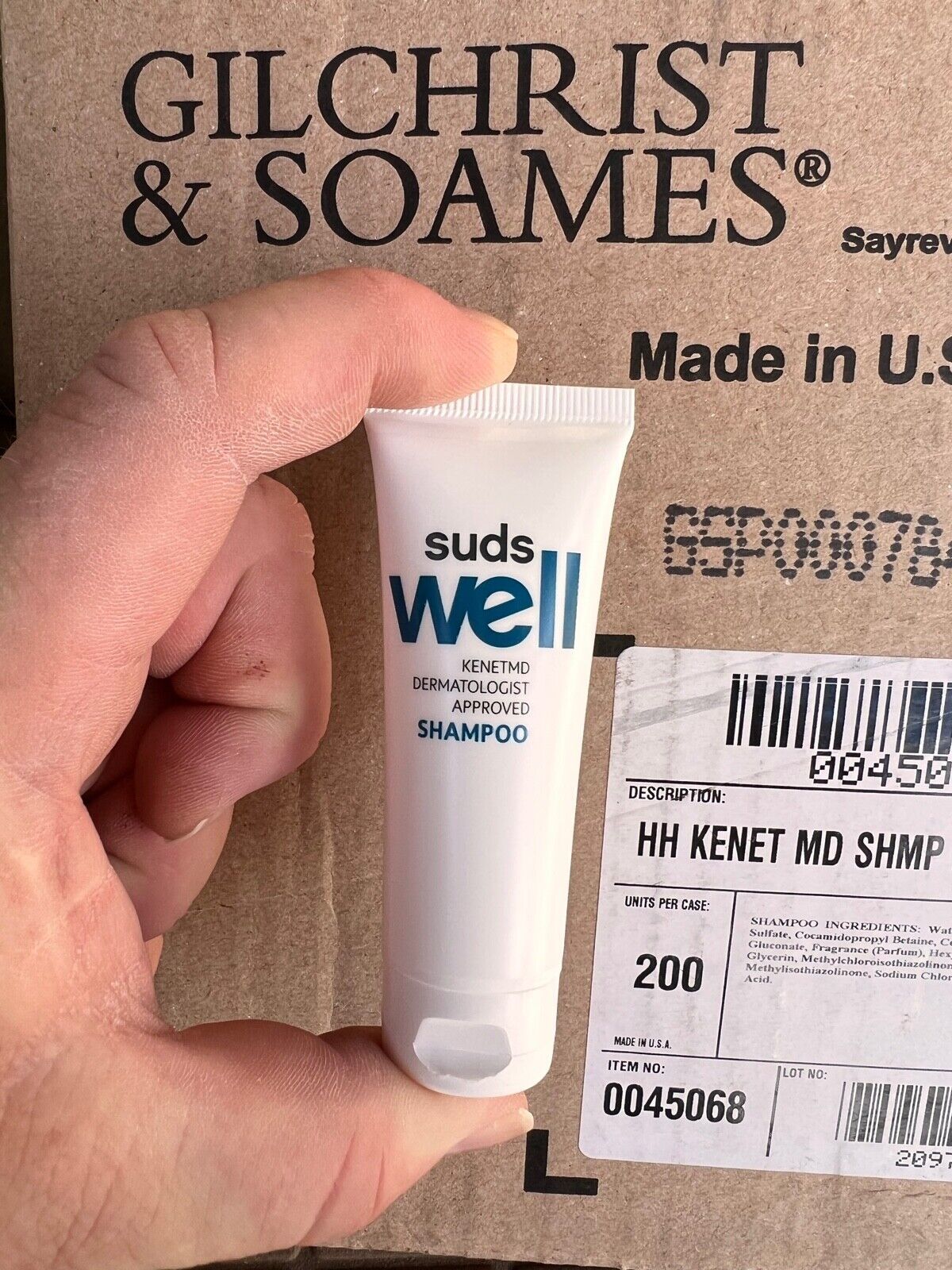 Lot of 200 KenetMD Suds Well Shampoo Hotel Travel Size - Hyatt ...