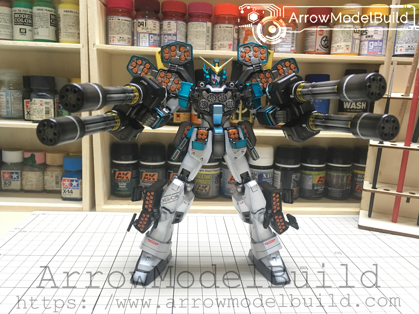 ArrowModelBuild Heavyarms Gundam EW (Metal) Built & Painted MG 1/100 ...