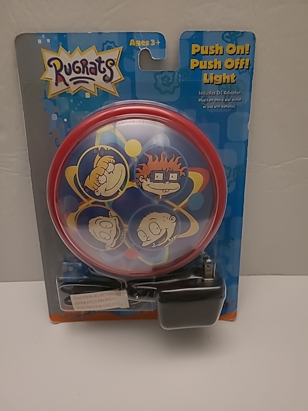 Vintage 2001 Nickelodeon Rugrats Push Night Light Wall Mount / Desktop ...