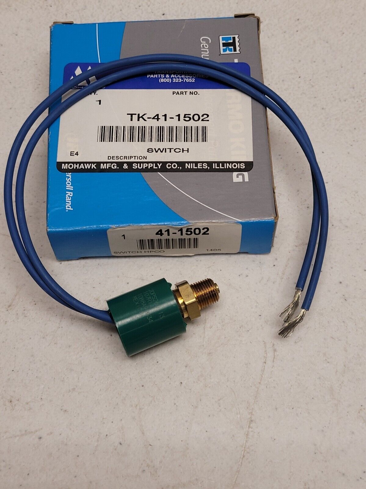 THERMO KING 41-1502 High Pressure Cut Out Refrigerant SENSOR A/C HPCO ...
