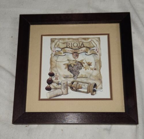 Richard Henson Small Art Print #1 8x8 Wine Gran Reserva Rioja Spain ...