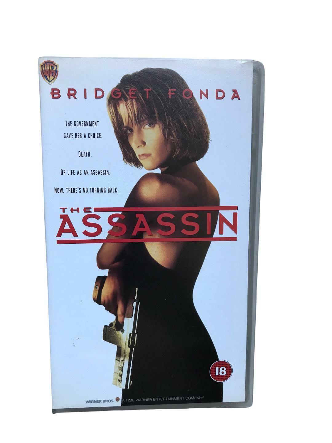 The Assassin VHS Vídeo Cinta Película Bridget Fonda 1993 - VHS Tapes