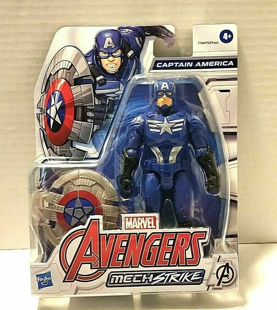 Marvel Avengers Mech Strike Captain America Action Figure - Action Figures