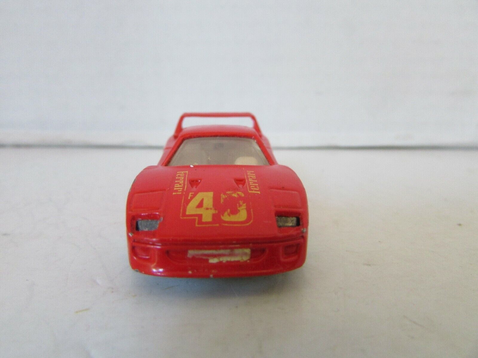 MATTEL HOT WHEELS 1988 RED FERRARI #40 OPENING TRUNK MADE IN MALAYSIA ...