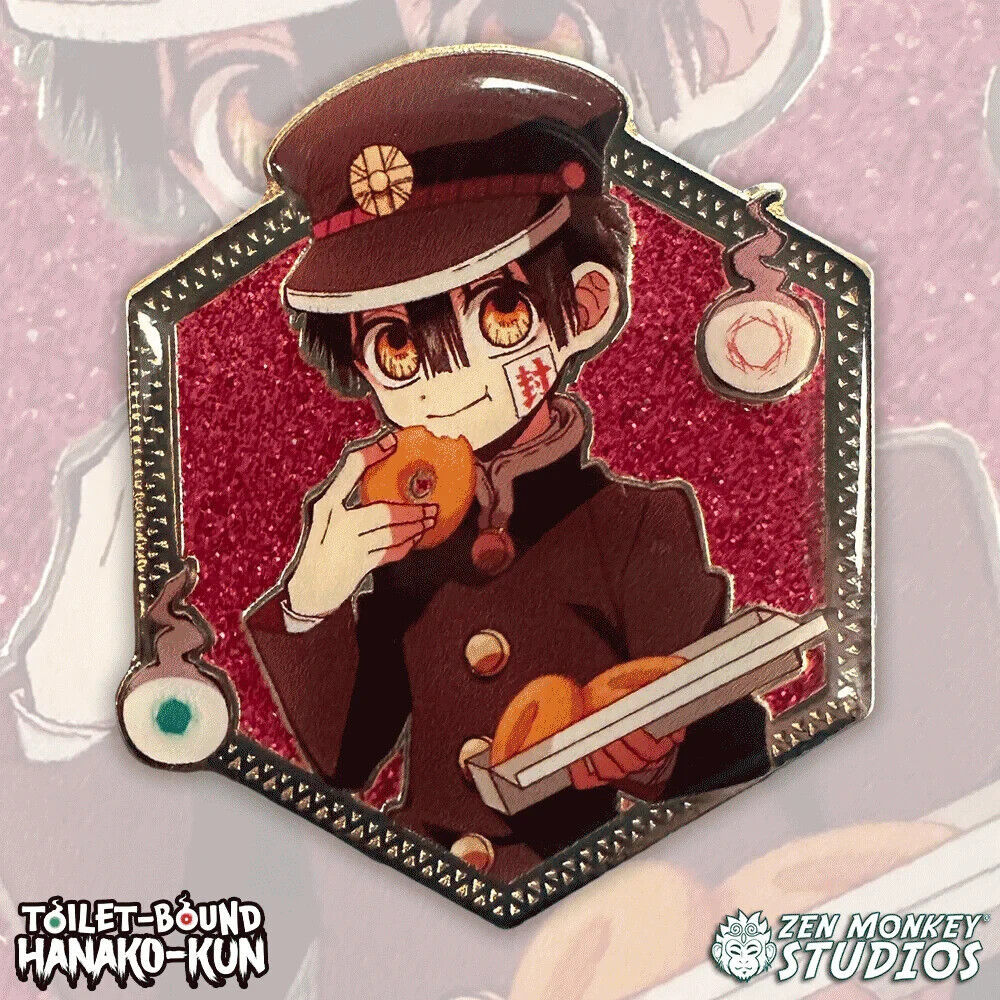 Toilet Bound Hanako-Kun Hanako-Kun Golden Enamel Pin Figure Official ...