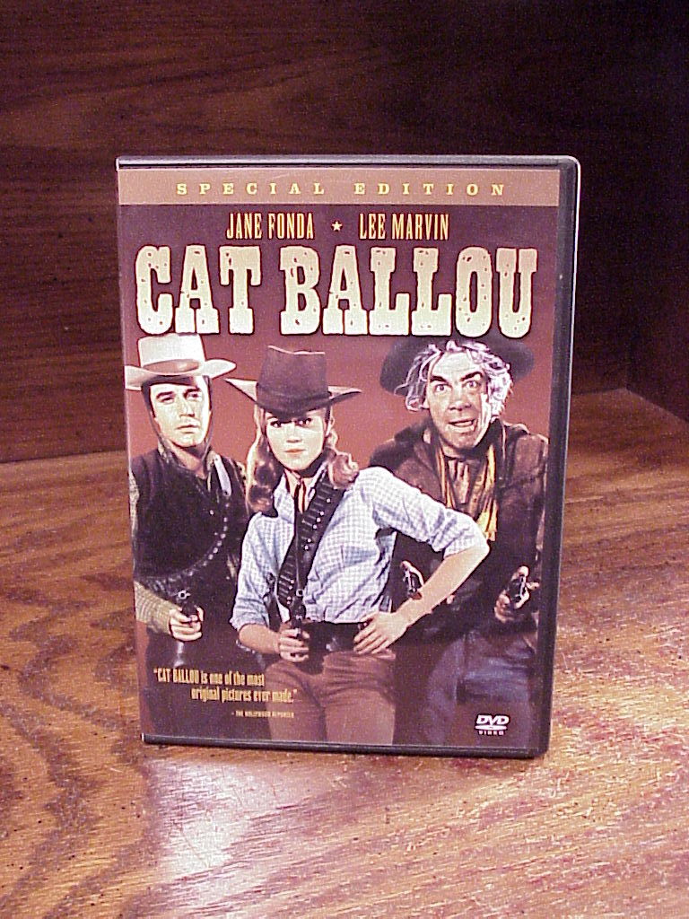 Cat Ballou Special Edition DVD, Used, 1965, NR, Jane Fonda, Lee Marvin ...