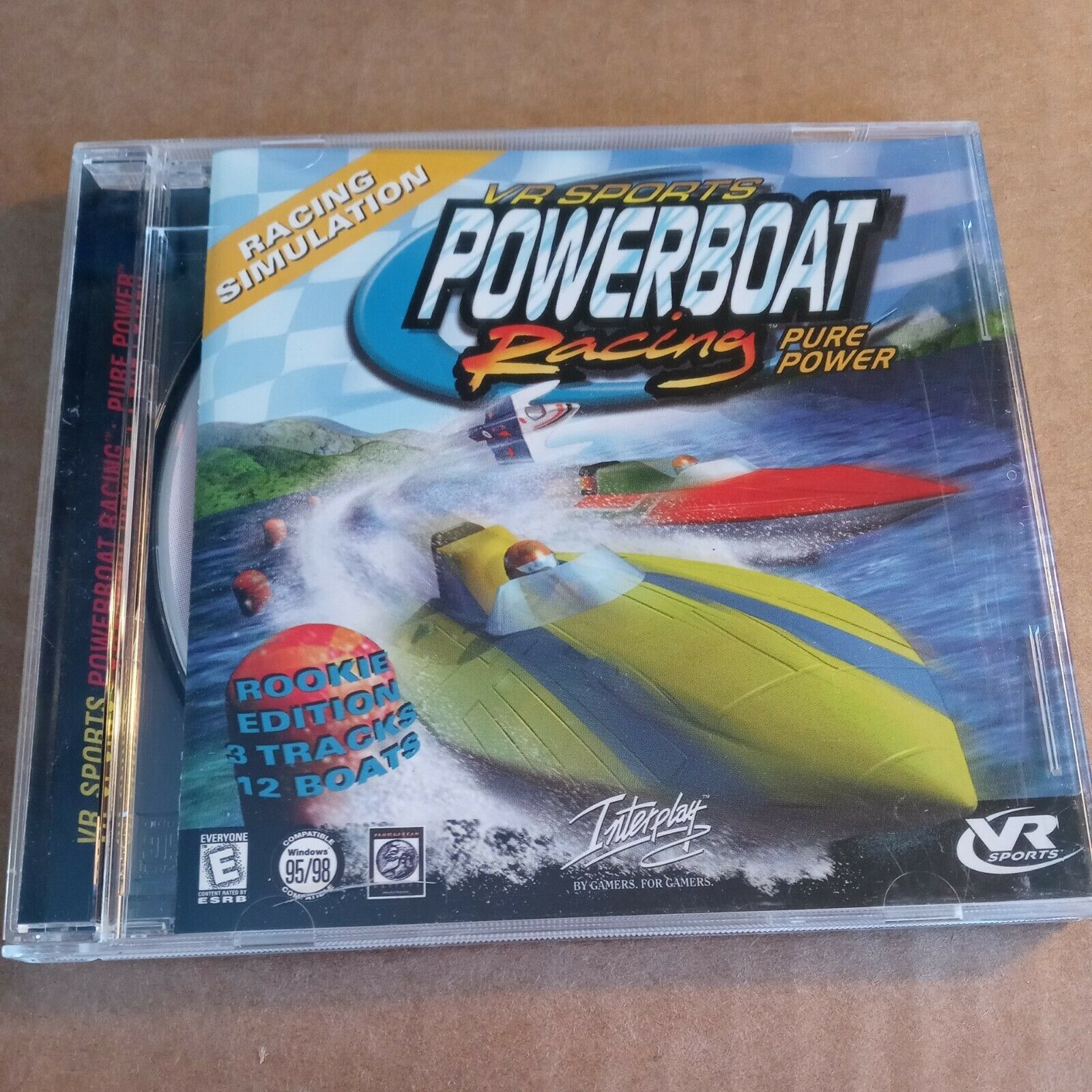 VR Sports Powerboat Racing PC CD-ROM Interplay Promethean 1998 Windows ...