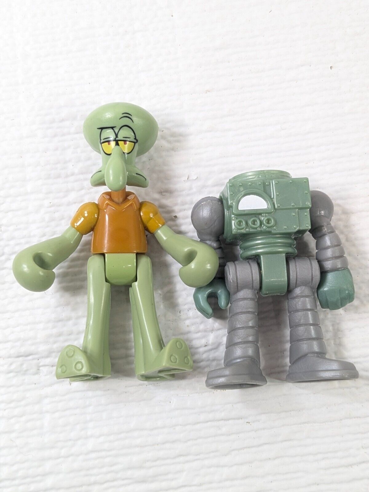 Imaginext SpongeBob SquarePants Plankton Robot & Squidward SET action ...