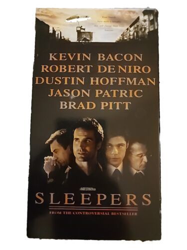 Sleepers VHS 1997 Kevin Bacon Robert DeNiro Dustin Hoffman Jason Patric ...