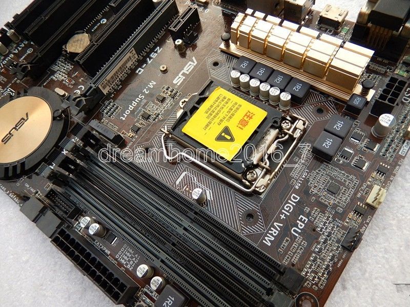 ASUS Z97-C Intel Z97 Chipset LGA1150 DVI And VGA HDMI Motherboard ...