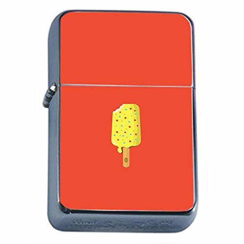 Popsicle Flip Top Dual Torch Em1 Smoking Cigarette Silver Refillable ...