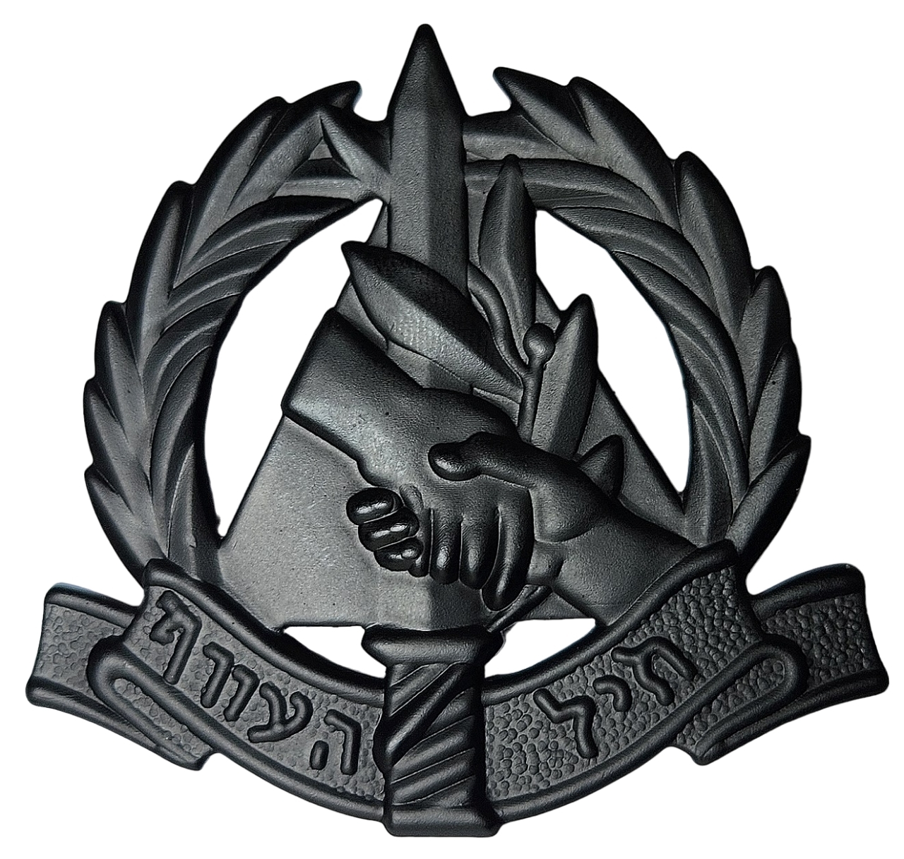 IDF Israeli army Homeland front command CAP BADGE beret hat pin Israel ...