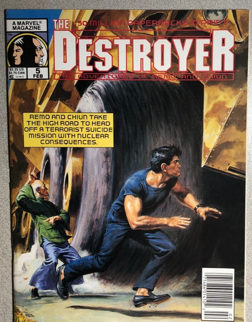 THE DESTROYER #5 (1990) Marvel Comics B&W magazine FINE+ - Comics ...