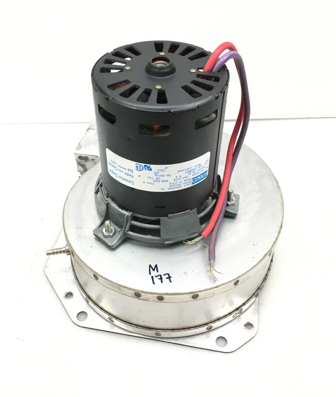 FASCO 7021-10006 Draft Inducer Blower Motor Assembly 230 V 20028901 ...