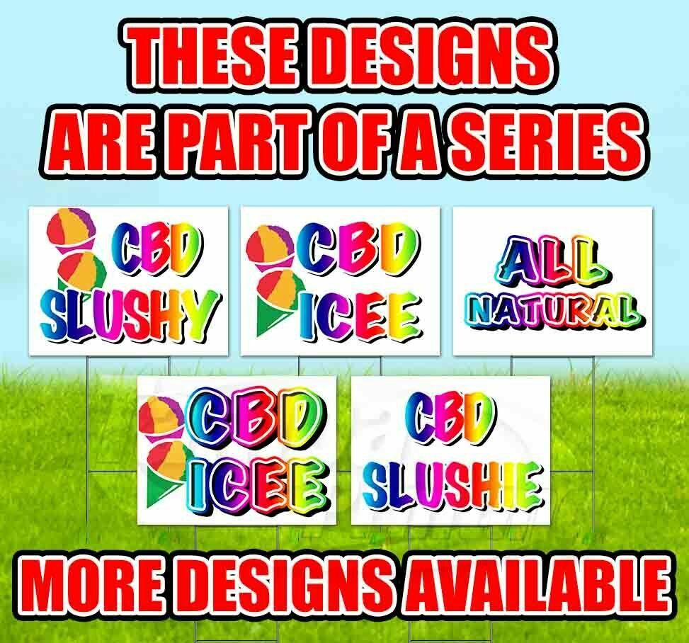 SNOWBALLS 18x24 Yard Sign Corrugated Plastic Bandit Lawn Business USA ...