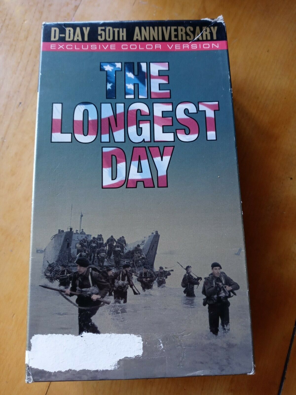 The Longest Day VHS Set Exclusive Color Version, D-Day 50th Anniversary ...