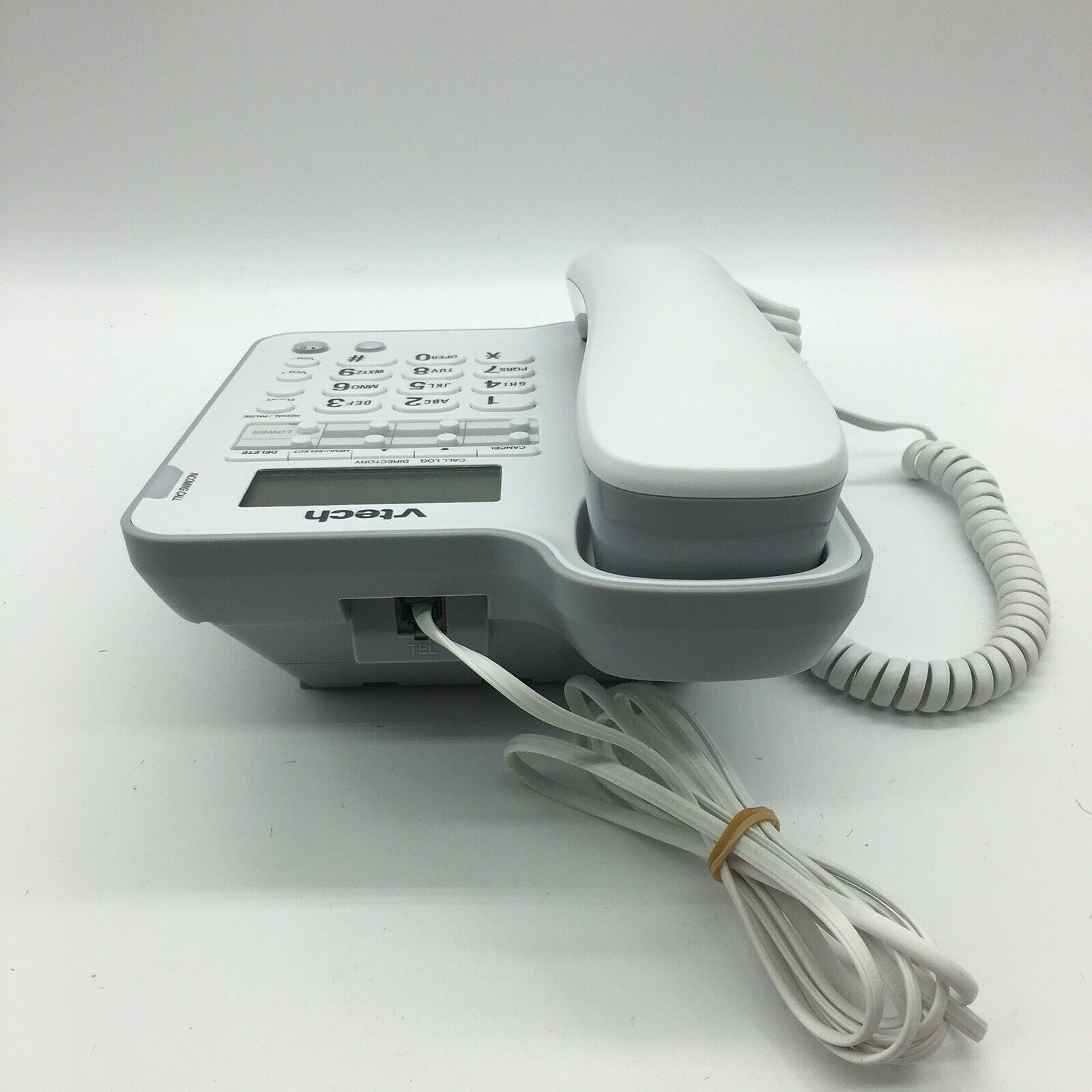 Vtech CD1153 Corded Speaker Telephone White with Caller ID Call Waiting ...