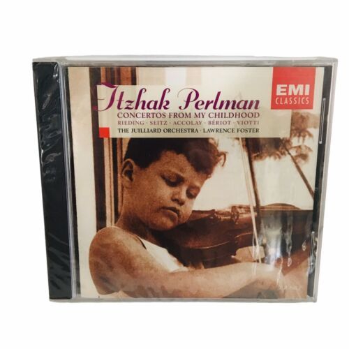 Itzhak Perlman CD Concertos from My Childhood Violin Lawrence Foster ...